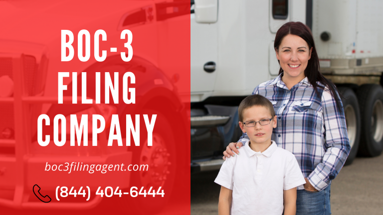 BOC-3 Filing Company | BOC-3 Filing | (844) 404-6444